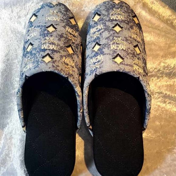 MCM | Shoes | Nwt Mcm Vintage Monogram Print Slippers | Poshmark